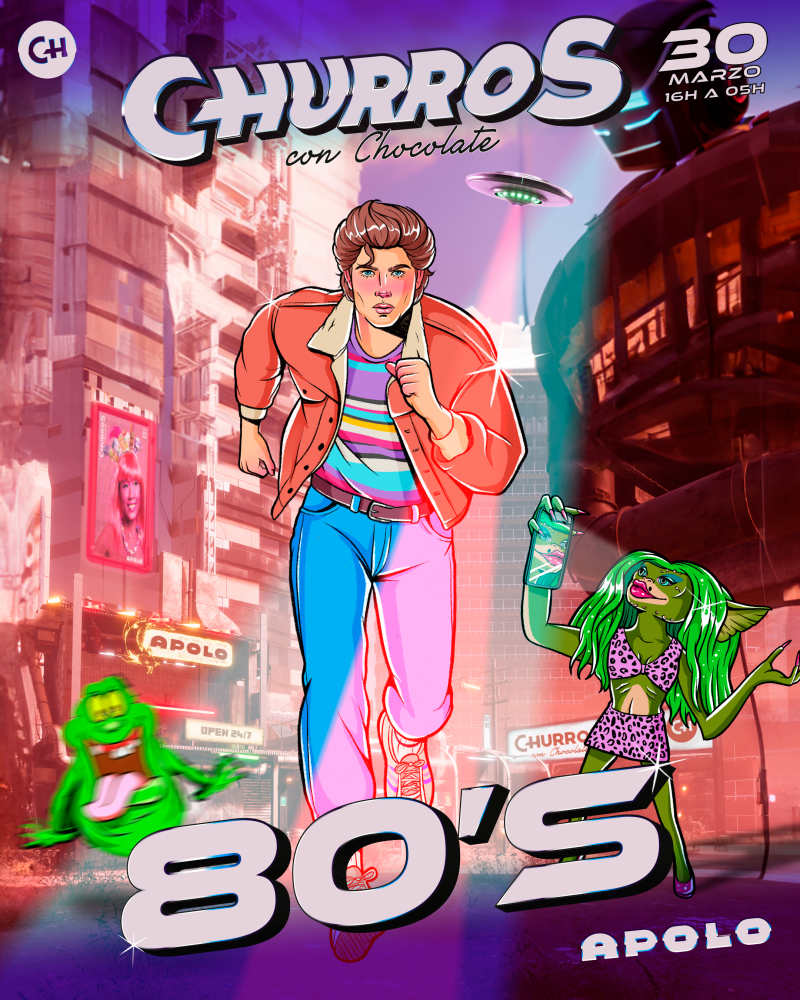 Churros con Chocolate